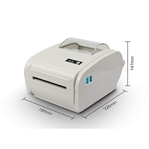 N/A Multifunction Desktop 110mm Thermal Paper Printer Barcode Label Printer USB BT Communication Interface Label Maker