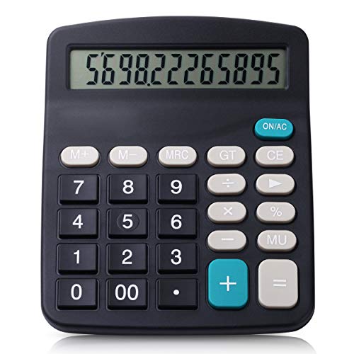 Mr. Pen- Calculator, Calculators Large Display, Standard Function Calculator, 12-Digit, Desktop Calculator, Large Calculator, Office Calculator, Calculator Large Display and Buttons