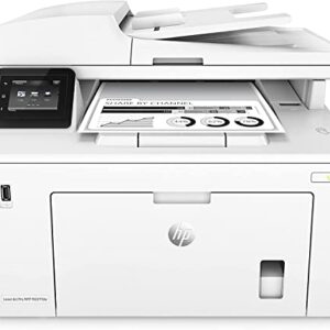 HP Laserjet Pro MFP M227fdwB All-in-One Wireless Laser Printer, Print Scan Copy Fax, Auto 2-Sided Printing, 1200 x 1200 dpi, 30 ppm, Compatible with Alexa, Bundle with JAWFOAL Printer Cable