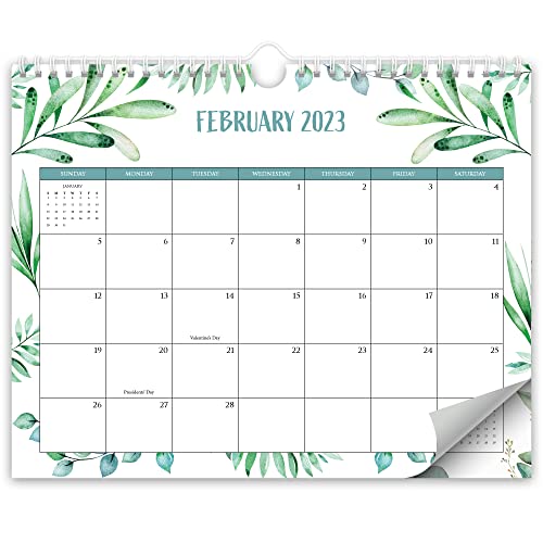 Aesthetic Greenery 2023 Wall Calendar - The Perfect Calendar for Easy Planning - Beautiful Calendar Decor to Enhance Your Kitchen or Office