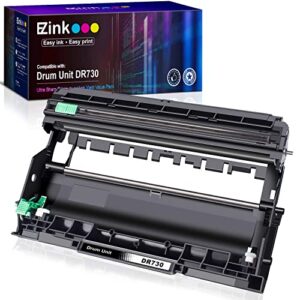 e-z ink (tm compatible dr730 drum unit replacement for brother dr 730 compatible with hl-l2350dw hl-l2395dw hl-l2390dw hl-l2370dw hl-l2370dwxl mfc-l2750dw mfc-l2710dw dcp-l2550dw printer (1 drum)