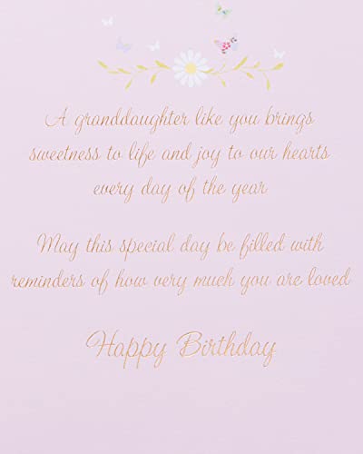 Papyrus Birthday Card for Granddaughter (Brings Sweetness to Life)