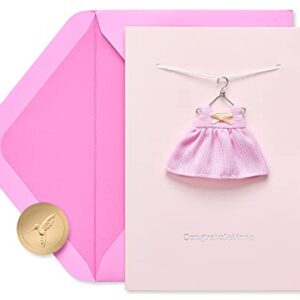 Papyrus New Baby Girl Card (Warm Welcome)