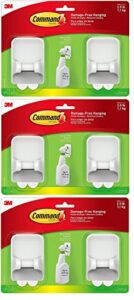 command spray bottle hangers value pack, 2-hangers, 4-large strips (17009-hw2es) (3)