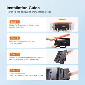 E-Z Ink (TM) Compatible Toner Cartridge Replacement for Brother TN850 TN-850 TN820 TN-820 for HL-L6200DW HL-L5200DW MFC-L5850DW MFC-L5700DW MFC-L5800DW MFC-L5900DW New Version (2 Black, High Yield)