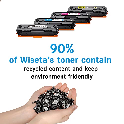 【New Chip】 215A Toner Cartridges Replacement for HP 215A Toner Cartridges 4 Pack | Works with HP Color Laserjet Pro M155, HP Color Laserjet Pro MFP M182, M183 Series | W2310A W2311A W2312A W2313A