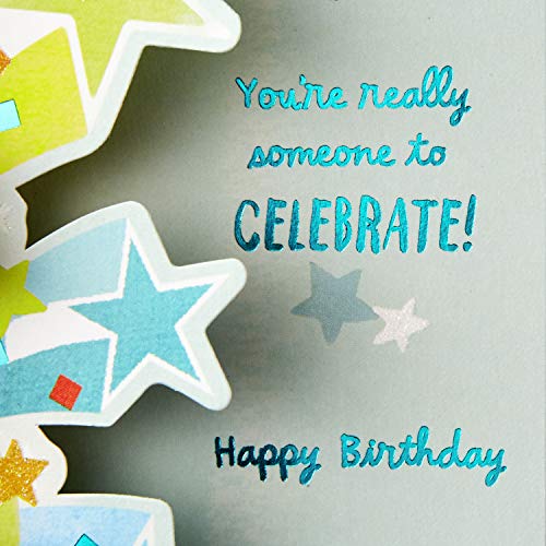 Hallmark Paper Wonder Pop Up Birthday Card (Someone to Celebrate)