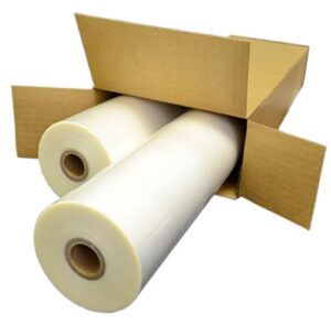 signature thermal roll laminating film – 3mil 27″ x 250′ x 1″ core – clear gloss – 2 rolls/box