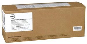 dell rgcn6 toner cartridge b2360d/b2360dn/b3460dn/b3465dn/b3465dnf laser printers – black