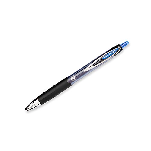 uni-ball 207 Retractable Gel Pens, Ultra Micro Point (0.38mm), Blue, 5 Count