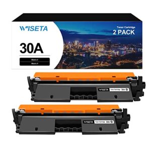 30a cf230a toner cartridge – compatible toner cartridge replacement for hp 30a cf230a 30x cf230x compatible with laserjet pro mfp m203dw m227fdw m227fdn m203d m203dn m227sdn toner printer (2 black)