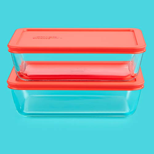 Pyrex Easy Grab 9-Piece Glass Baking Dish Set with Lids and Insulated Carrier, Glass Food Storage Containers with Insulated Bag and Hot/Cold Packs, Non-Toxic, BPA-Free Lids, Bakeware Set