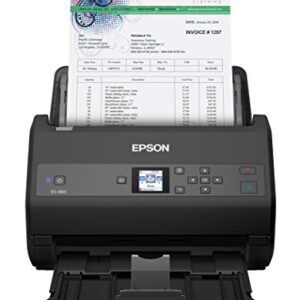 Epson Workforce ES-865 High Speed Color Duplex Document Scanner with Twain Driver