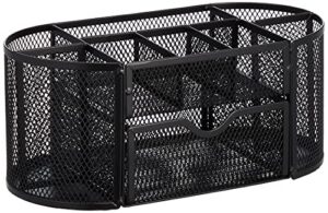 amazon basics mesh desk office organizer