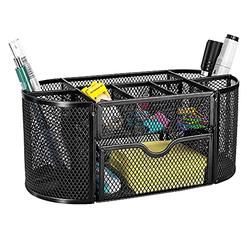 Amazon Basics Mesh Desk Office Organizer