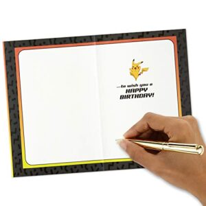 Hallmark Pokémon Birthday Card (Wild Pikachu)