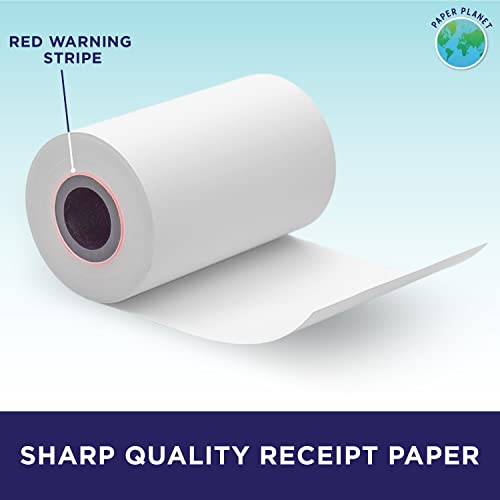 Thermal Paper for Clover POS (Clover Flex Thermal Printer) by Paper Planet | Credit Card Receipt Paper for Clover Flex C400 C401 C405 | 10 Rolls