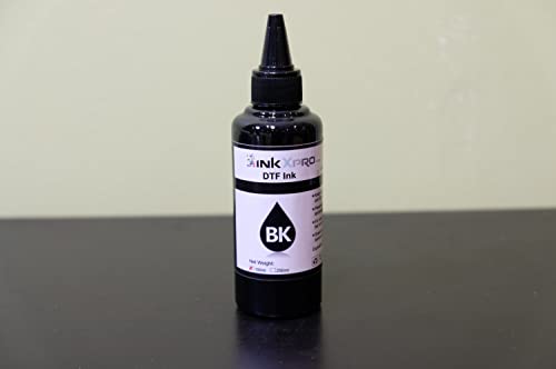 INKXPRO Premium DTF Ink for Inkjet Printer Direct to Film Heat Transfer Printing for Epson ET8550, XP15000, Artisan 1430, L1800-600ml Total (KCMY+2 White)