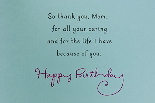 Hallmark Birthday Card for Mom (Thank You, Mom)