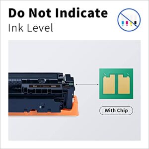 MYCARTRIDGE 414X (with CHIP) Remanufactured Toner Cartridge Replacement for HP 414X 414A W2020X W2020A for Color Laserjet Pro M454dw M479fdw M454dn M479fdn M479dw (1 Black)