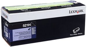 lexmark 52d1h00 ms710 ms711 ms810 ms811 ms812 toner cartridge (black) in retail packaging