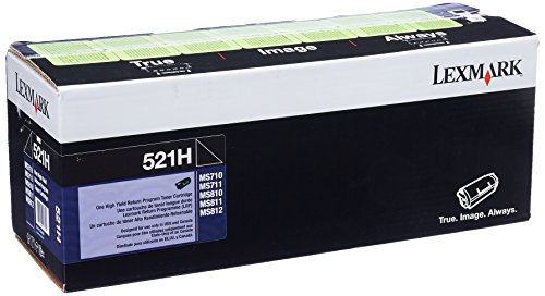 Lexmark 52D1H00 MS710 MS711 MS810 MS811 MS812 Toner Cartridge (Black) in Retail Packaging