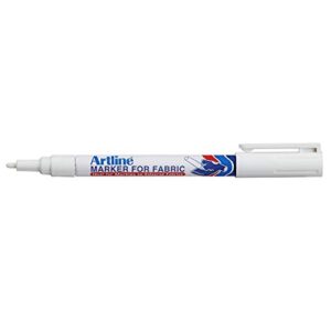 artline white marker for fabric (1 marker)