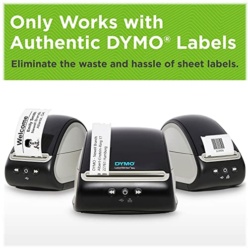 DYMO LabelWriter 550 Direct Thermal Barcode Label Printer with USB Connectivity Monochrome Label Maker - 62 Labels Per Minute, Auto Label Recognition