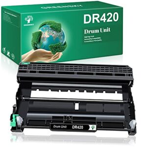 greensky compatible drum-unit replacement for brother dr420 dr 420 for brother hl-2270dw hl-2280dw hl-2230 hl-2240 mfc-7360n mfc-7860dw dcp-7065dn intellifax 2840 2940 (1 drum-unit)