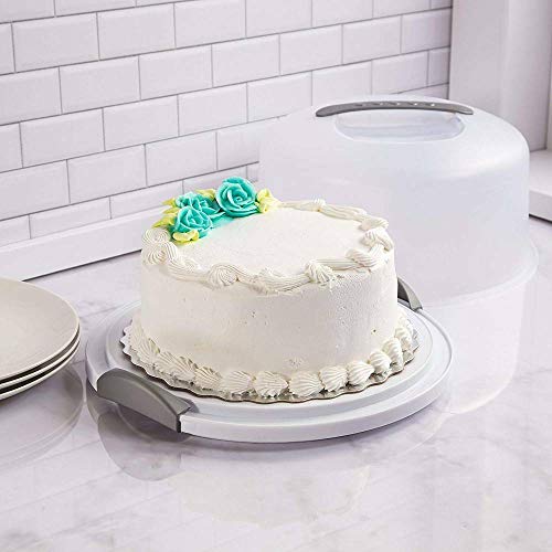 Extra Large Cake Storage Container, Cake Carrier With Handle 14 X 14 X 8 - Made in USA