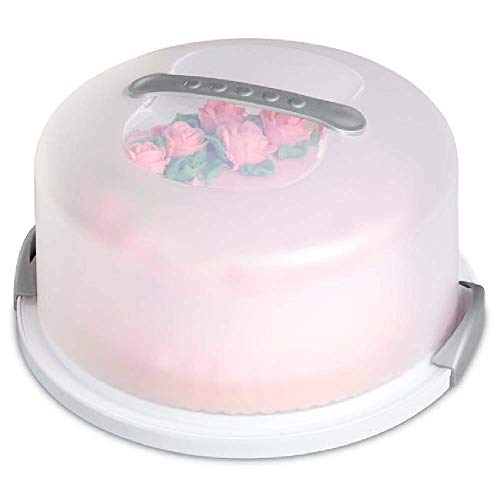 Extra Large Cake Storage Container, Cake Carrier With Handle 14 X 14 X 8 - Made in USA