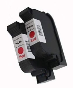 fp pic40 high capacity postbase ink cartridge set. compatible with #58.0052.3028.00