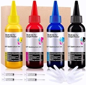 seogol sublimation ink for printers et-2720 et-2760 et-2750 et-15000 et-4700 et-3760 wf-7710 wf-7720 wf-7210 c88+ etc. 400ml