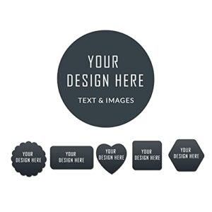 inshoney custom stickers for business logo personalized label stickers customized 100,200pcs, 1″,1.5″,2″, 3″, 4″(circle)