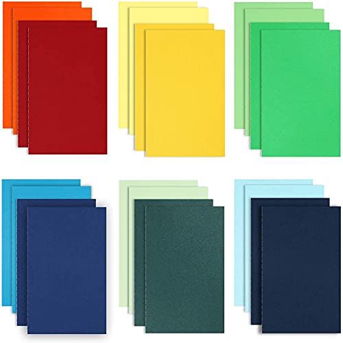 EOOUT 24pcs Colored Journal Notebooks Bulk, 5.5" X 8.5" Ruled Lined Journal, Soft Cover, 60Pages, for Gifts, Kids, Office, School Supplies