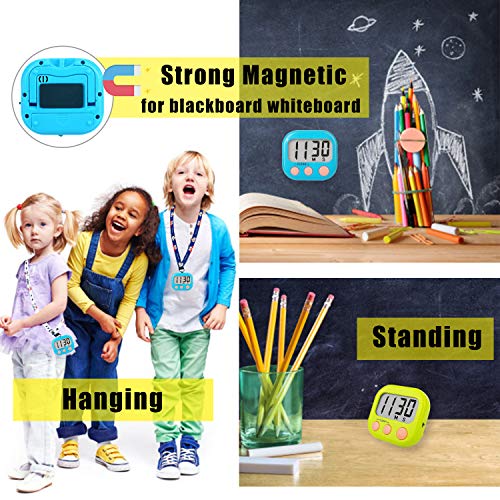 Classroom Timers for Teachers Kids Large Magnetic Digital Timer 2 Pack