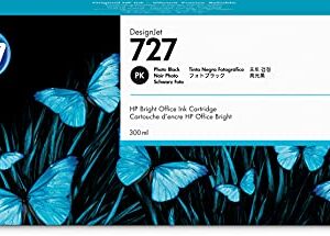 Hp 727 Designjet Ink Cartridge, 300 ml - Photo Black