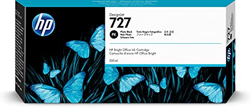 Hp 727 Designjet Ink Cartridge, 300 ml - Photo Black