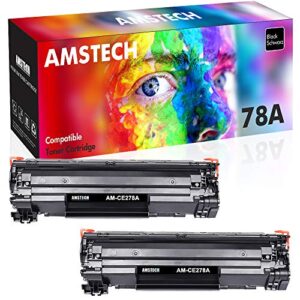 78a toner cartridge 2-pack ce278d replacement for hp 78a ce278a toner cartridge for hp m1536dnf mfp p1606dn p1606 p1566 p1560 m1536 printer black