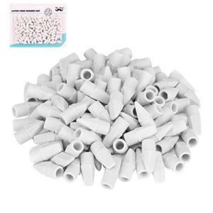 mr. pen- white pencil top erasers, 120 pc, eraser tops, eraser caps for pencils, erasers for pencils tops, cap erasers, pencil cap erasers, pencil head erasers, white eraser caps, pencil erasers white