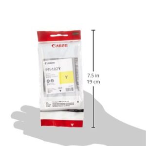 Canon PFI-102 Ink Tank for Canon iPF510/710/720, Complete Set of 6, 2X Matte Black/Black/Cyan/Magenta/Yellow Ink Tank