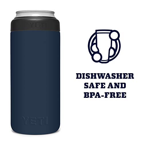 YETI Rambler 12 oz. Colster Slim Can Insulator for the Slim Hard Seltzer Cans, Navy