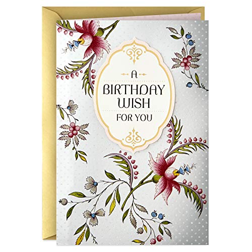 Hallmark Golden Thread Birthday Card (A Birthday Wish)