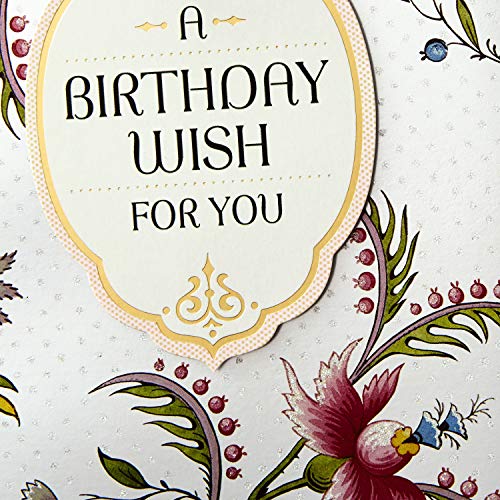 Hallmark Golden Thread Birthday Card (A Birthday Wish)