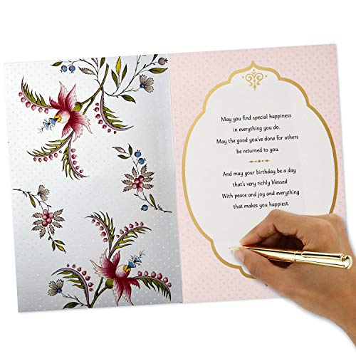 Hallmark Golden Thread Birthday Card (A Birthday Wish)