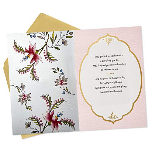 Hallmark Golden Thread Birthday Card (A Birthday Wish)