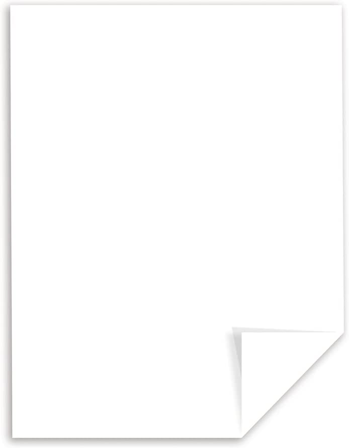 Exact Index Cardstock, 8.5" x 11", 90 lb, White, 250 Sheets (40311)