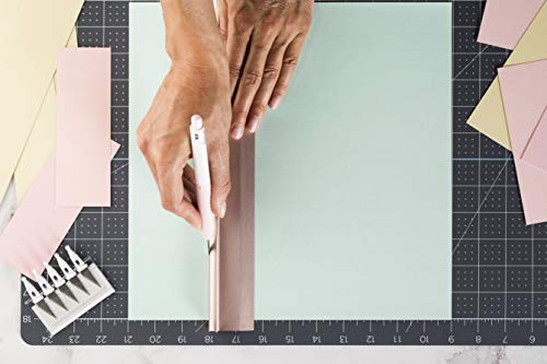 Cricut TrueControl Knife Kit - For Use As a Precision Knife, Craft knife, Carving Knife and Hobby Knife - For Art, Scrapbooking, Stencils, and DIY Projects - Comes With 5 Spare Blades - [Rose]