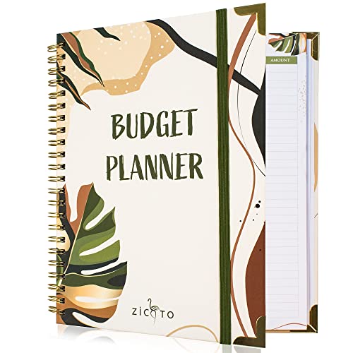 Simplified Monthly Budget Planner - Easy Use 12 Month Financial Organizer with Expense Tracker Notebook - Undated Monthly Money Budgeting Book For 2023 & 2024 That Manages Your Finances Effectively