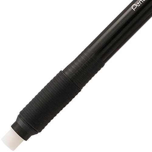 Pentel Clic Retractable Eraser with Grip, 3 Pack